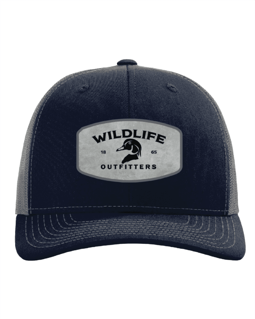 Navy/Charcoal with Wood Duck Patch | Wildlife Outfitters