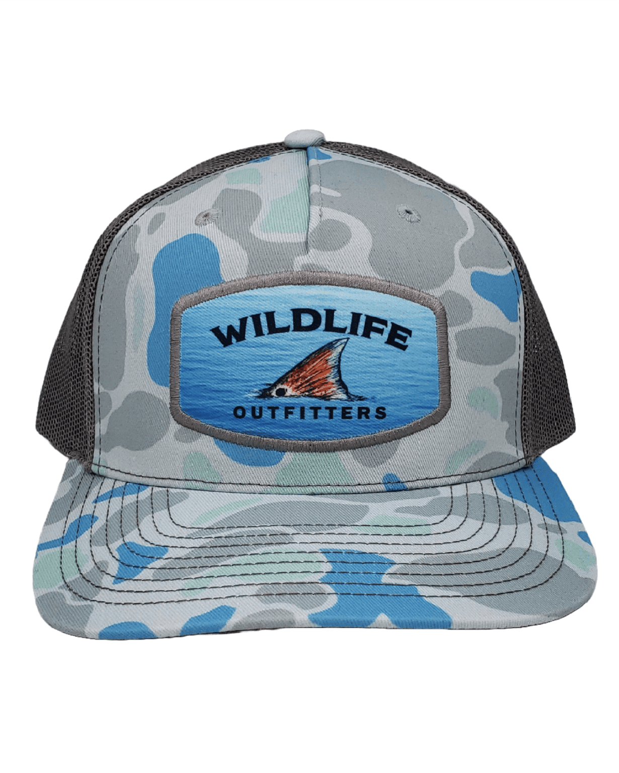 Saltwater Duck Camo Redfish Patch | Wildlife Outfitters